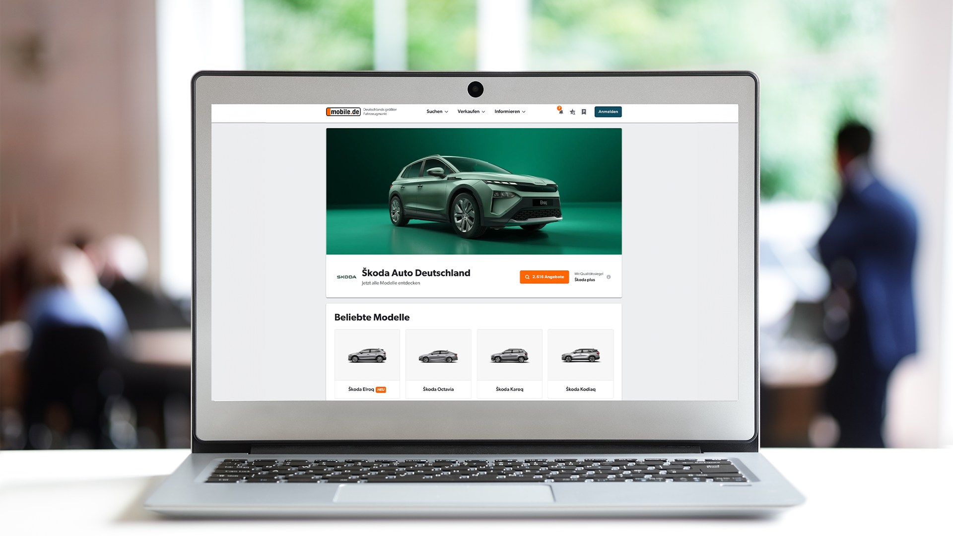 mobile.de und Škoda inszenieren neuen Elroq im eigenen Markenportal - mobile.de